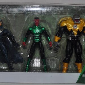 SDCC 2013 DC Comics Super Heroes Black Hand, Green Lantern Sinestro, Arkillo & Dex-Starr Action Figure 4-Pack