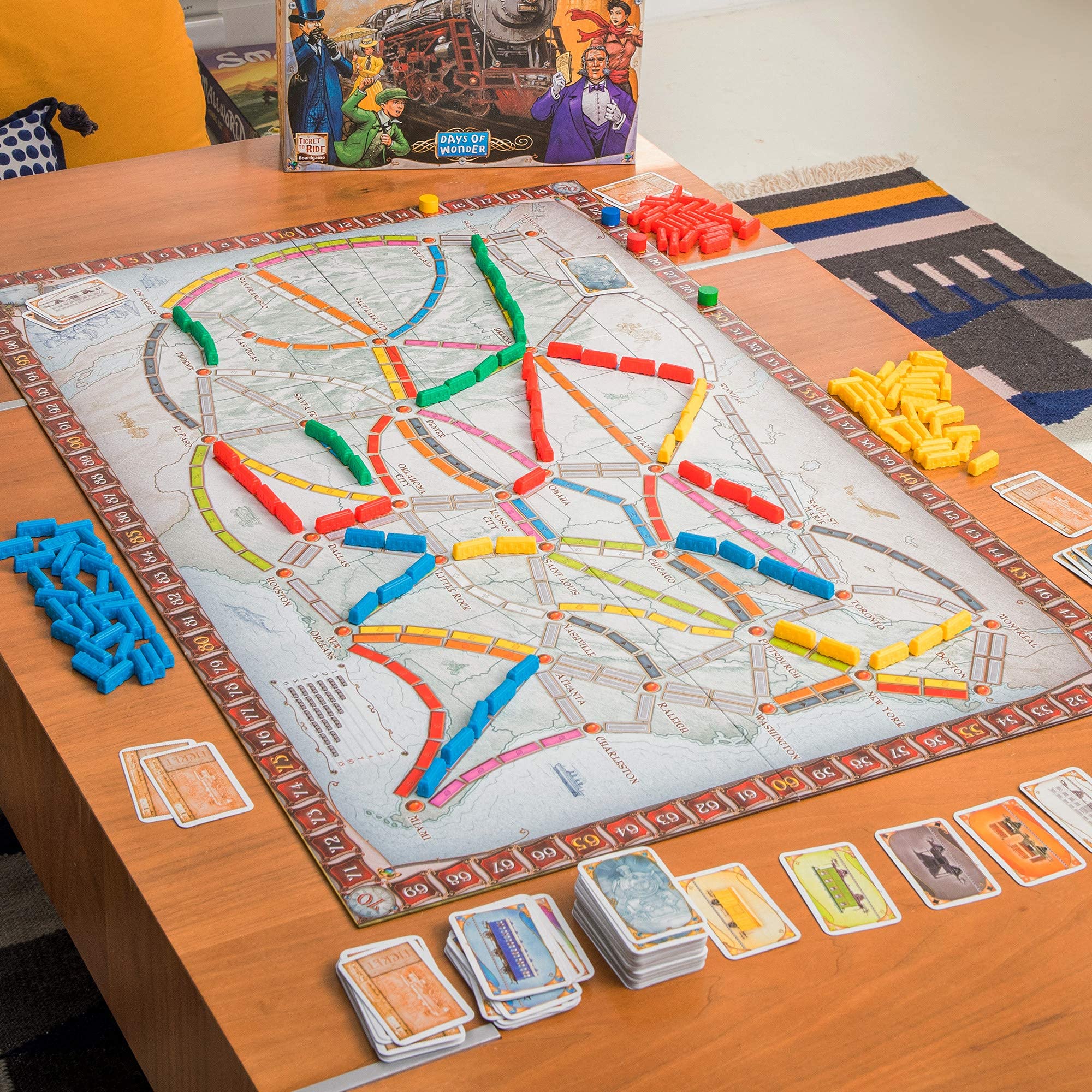 Ticket To Ride and USA 1910 Expansion Bundle