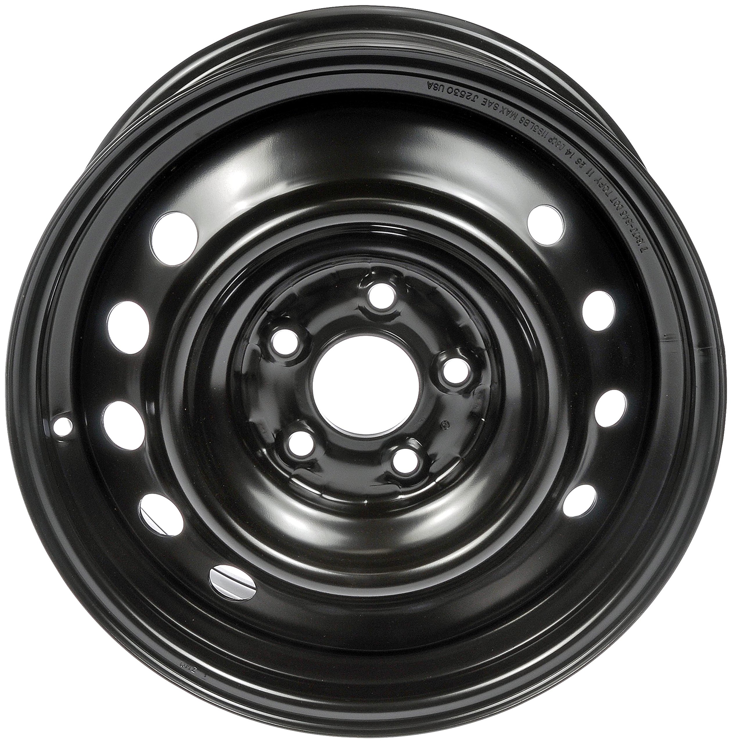 Dorman 939-102 16 X 7 In. Steel Wheel Compatible with Select Nissan Models, Black