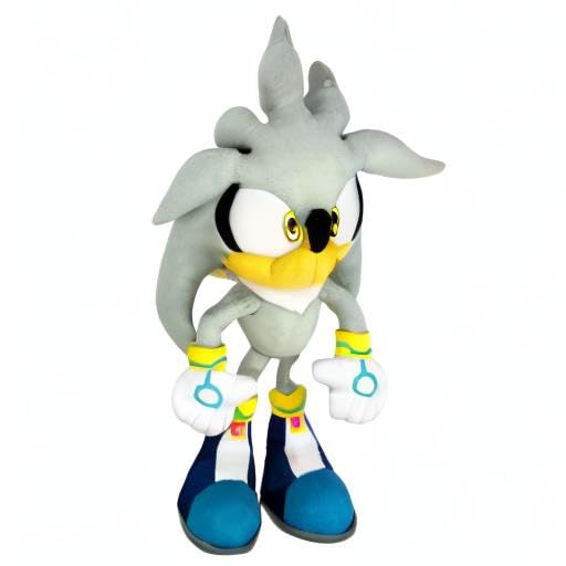 Great Eastern GE-98960 Sonic The Hedgehog 13" Plush Doll, Silver