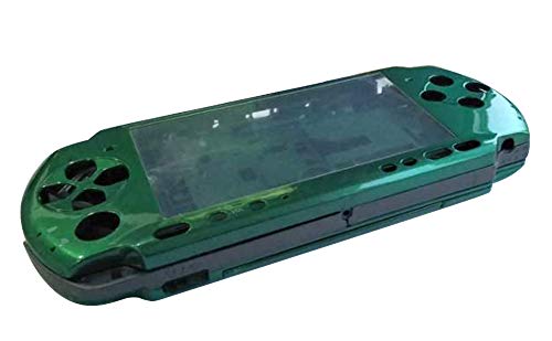 OSTENT Full Housing Shell Faceplate Case Repair Replacement for Sony PSP 3000 Console Color Green