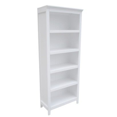 Threshold Carson 5 Shelf Bookcase, White Finish