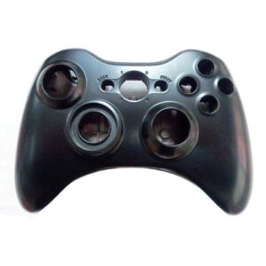 OSTENT Replacement Case Shell & Button Kit for Microsoft Xbox 360 Wireless Controller Color Black