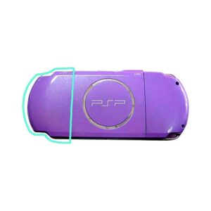 OSTENT Battery Protector Cover Door Repair Parts Replacement for Sony PSP 2000/3000 Color Purple