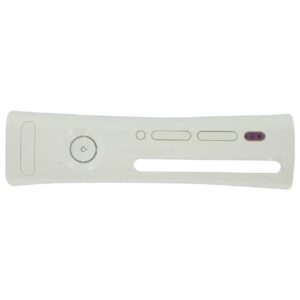 eforbuddy replacement plastic front faceplate cover for xbox 360, white