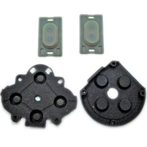 OSTENT 2 x Rubber Direction Button Switch Conductive Pad Set Repair for Sony PSP 1000