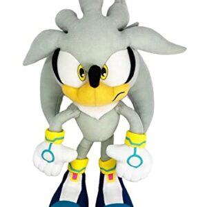 Great Eastern GE-98960 Sonic The Hedgehog 13" Plush Doll, Silver