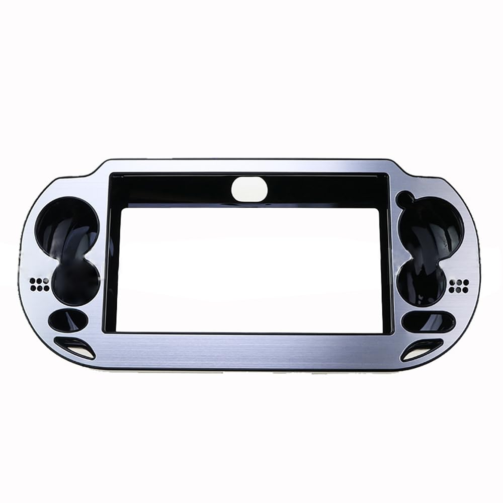 OSTENT Colorful Aluminum Metal Skin Protective Cover Case for Sony PS Vita 1000 PSV1000 Console Color Silver