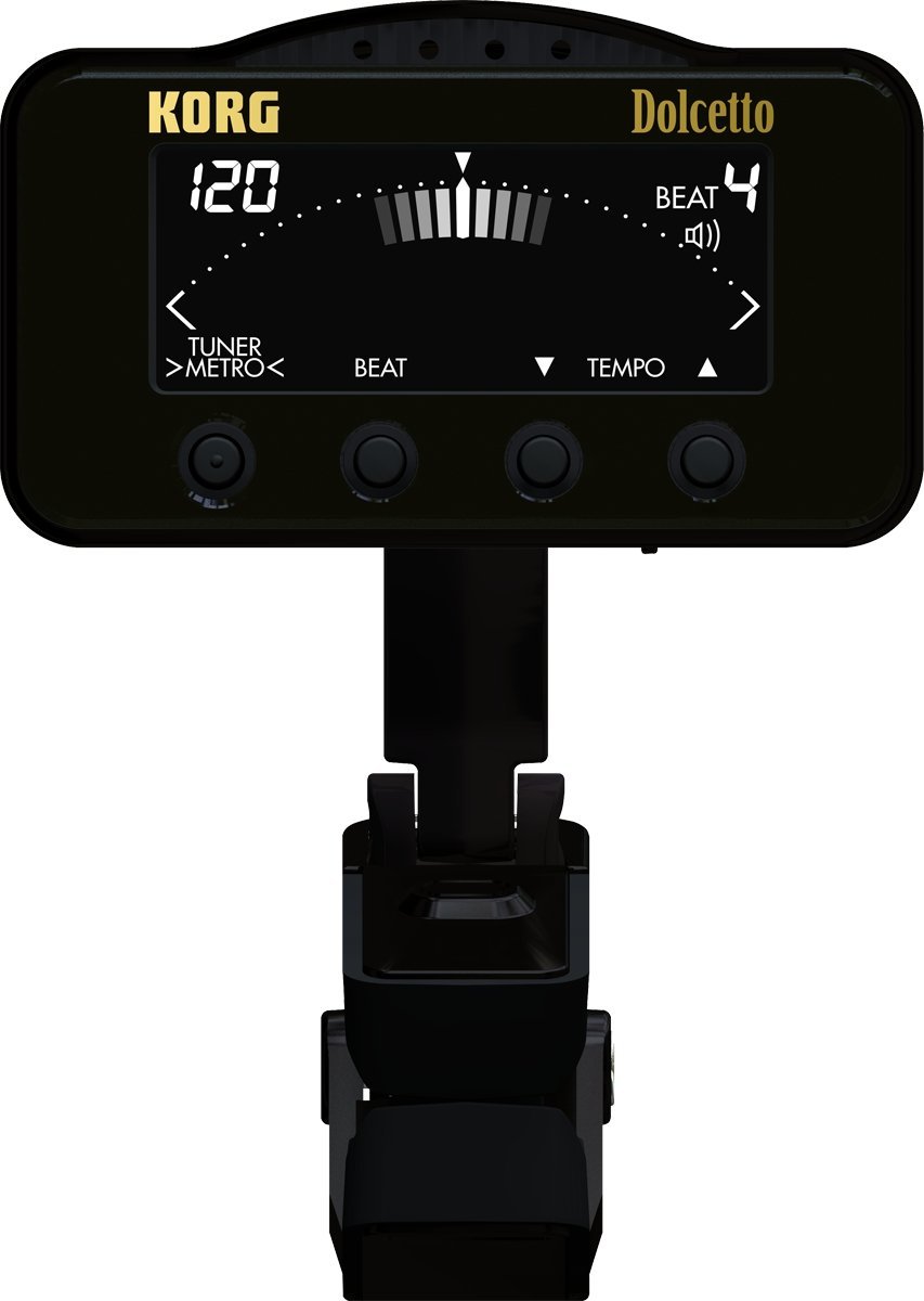 Korg AW3M Dolcetto Clip-On Tuner/Metronome for Orchestral Instruments