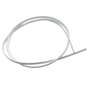 musiclily 1650mm plastic acoustic guitar binding purfling strip for acoustic classical guitar, white