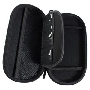 OSTENT Protect Hard Travel Carry Guard Shell Case Cover Bag Pouch for Sony PS Vita PSV Color Black