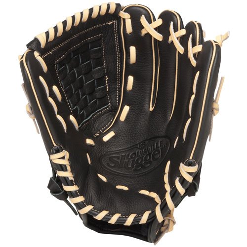 Louisville Slugger 12-Inch FG Dynasty Baseball Infielders Gloves, Black, Left Hand Throw