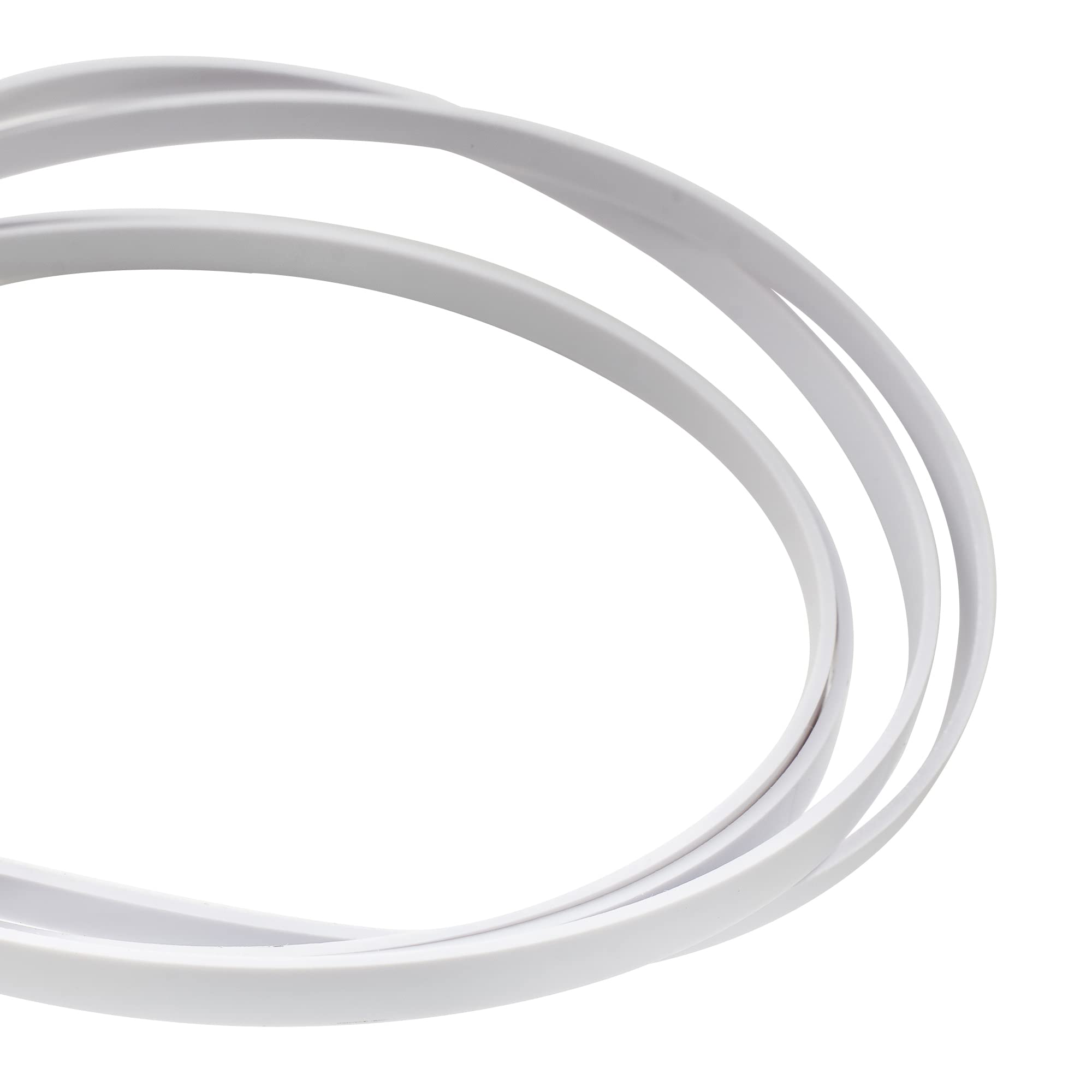 Musiclily 1650mm Plastic Acoustic Guitar Binding Purfling Strip for Acoustic Classical Guitar, White