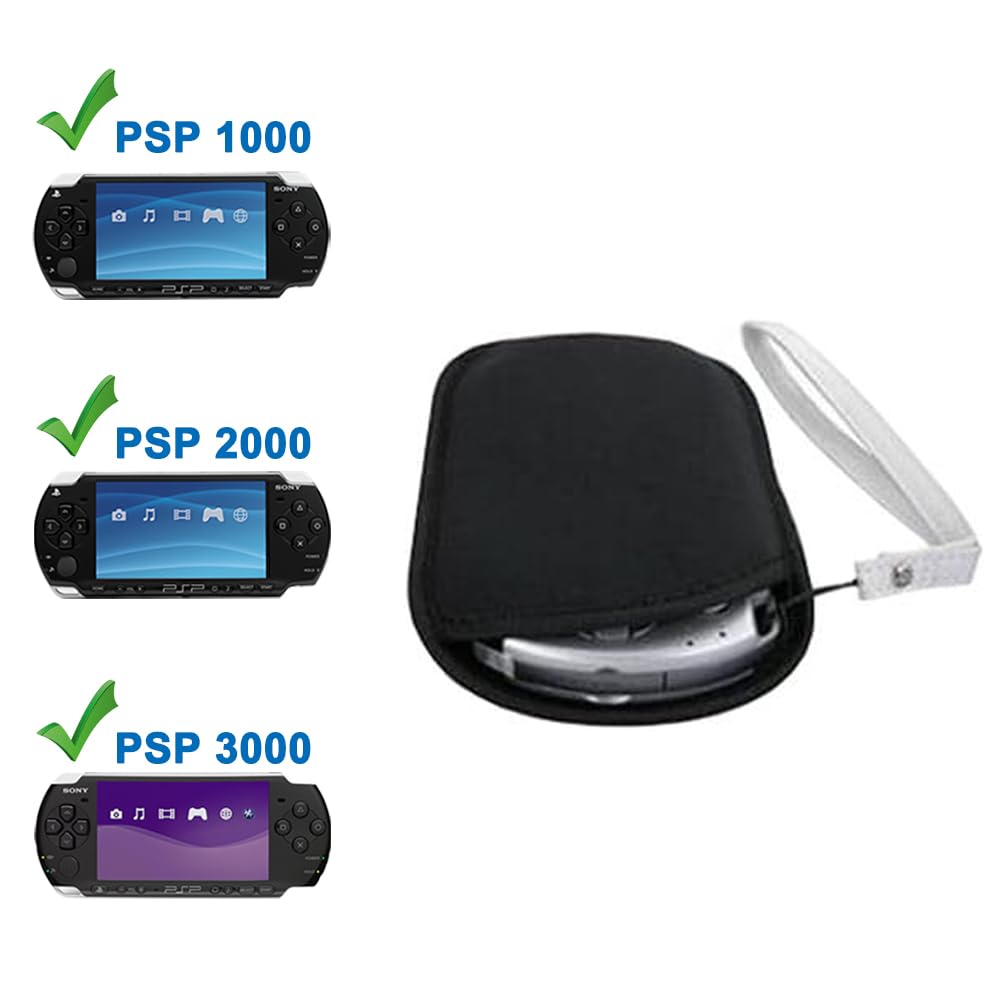 OSTENT Soft Travel Protective Case Pouch Cover Sleeve for Sony PSP 1000 2000 3000