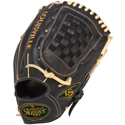 Louisville Slugger 12-Inch FG Dynasty Baseball Infielders Gloves, Black, Left Hand Throw