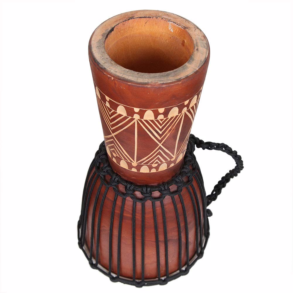 X8 Drums Djembe African Hand Drum, inch (X8-DJ-GRV-BKP)