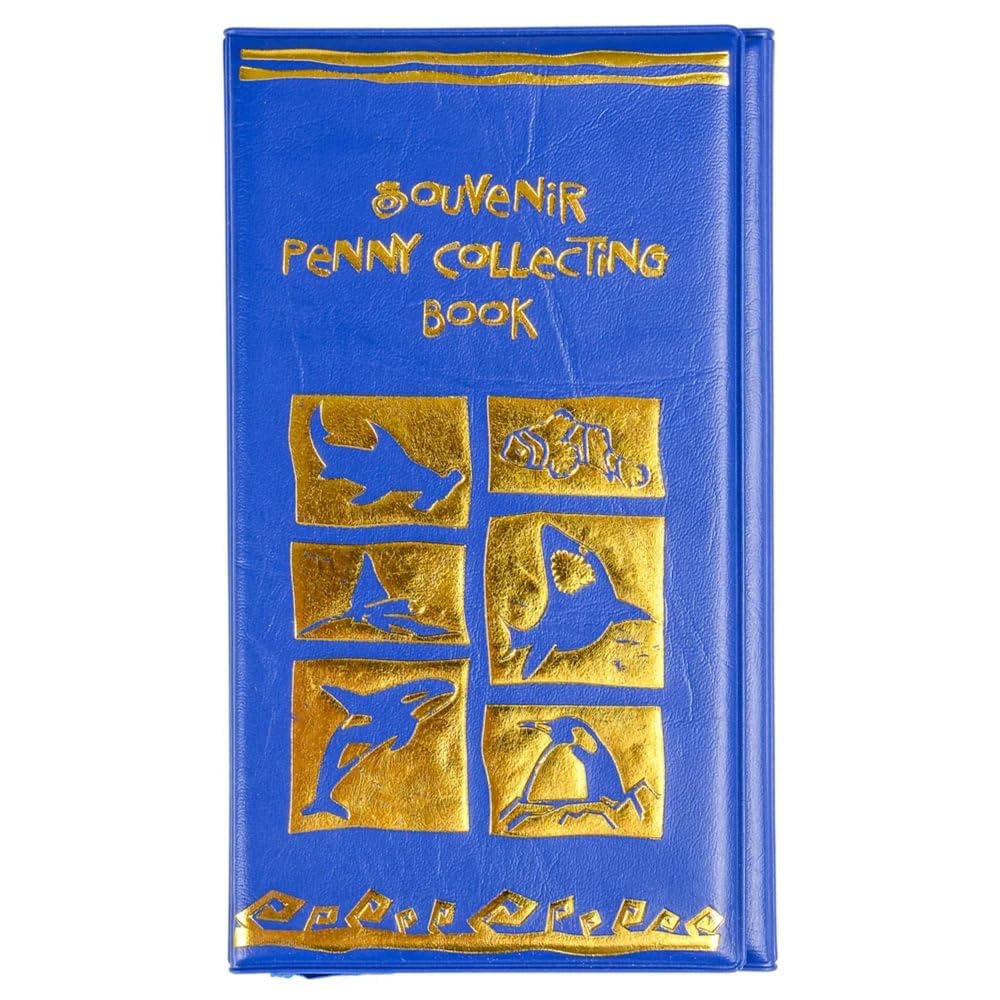 Rhode Island Novelty Aquatic Souvenir Penny Holder Book One Per Order