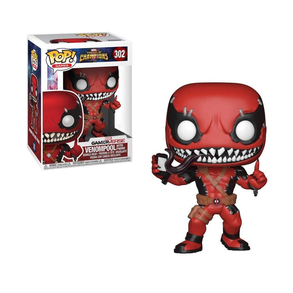 Funko Pop! Gamerverse: Deadpool - Venompool w/ Cellphone Figure