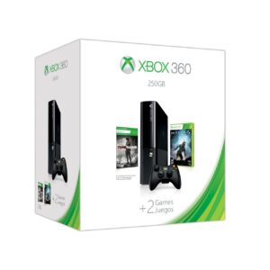 microsoft xbox 360 e 250gb-1p bndl en/es na hdwr ntsc wc - xbox 360