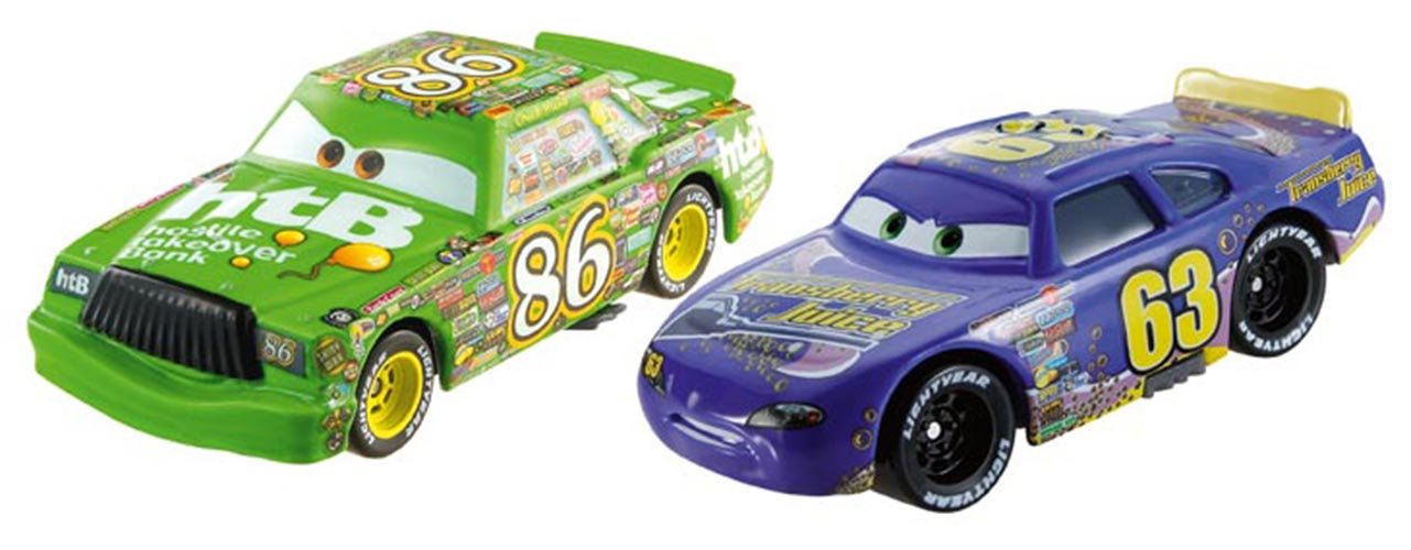 Disney Pixar Cars Collector Die-cast Chick Hicks & Lee Revkins 2-Pack