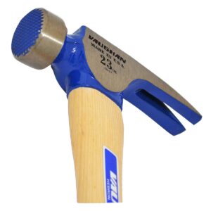 Vaughan 103-04 CF1HC 23-Ounce California Framer Hammer, Milled Face, Curved Handle