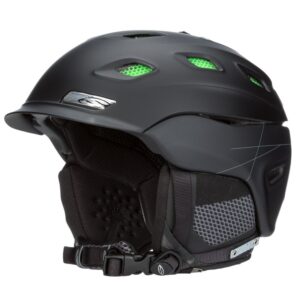 smith optics vantage adult ski snowmobile helmet - matte black/large