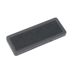 OSTENT 10 in 1 Game Memory Card Holder Case Storage Box for Sony PSV PS Vita Color Black