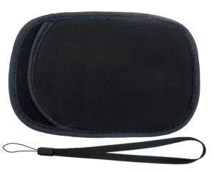 ostent protector soft pouch case bag + strap for sony psp go n1000