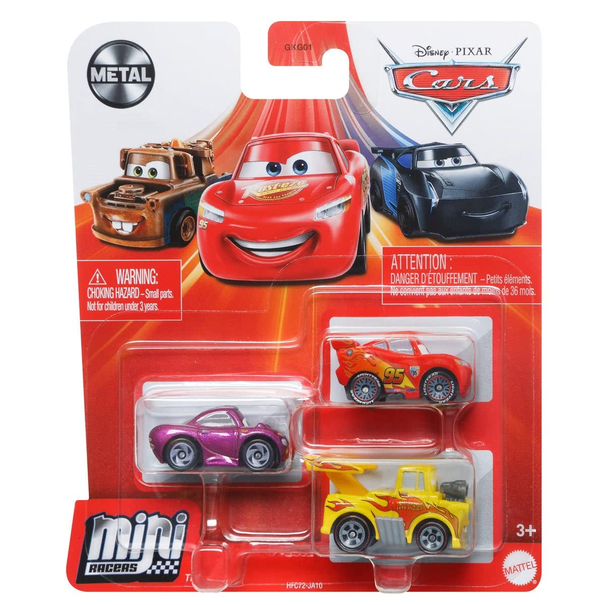 Disney Cars Mini Racers Undercover 3-Pack