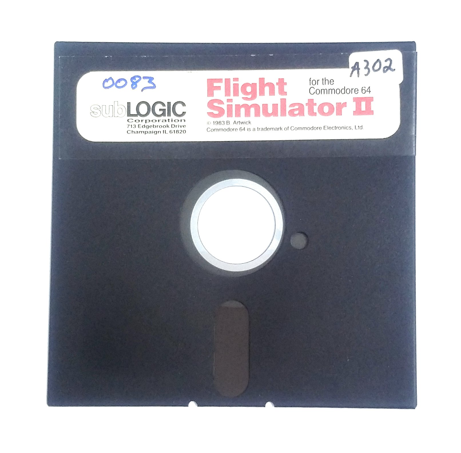 Commodore 64 / 128 Flight Simulator II Software - Vintage Software