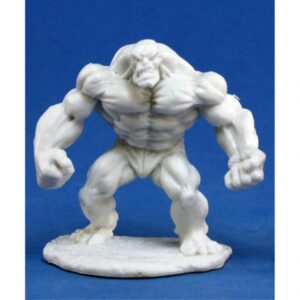 reaper clay golem (1) miniature