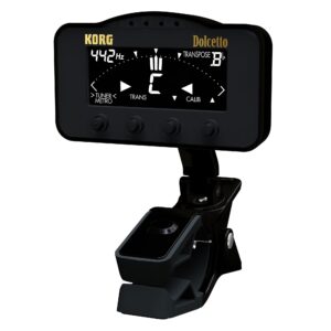 korg aw3m dolcetto clip-on tuner/metronome for orchestral instruments