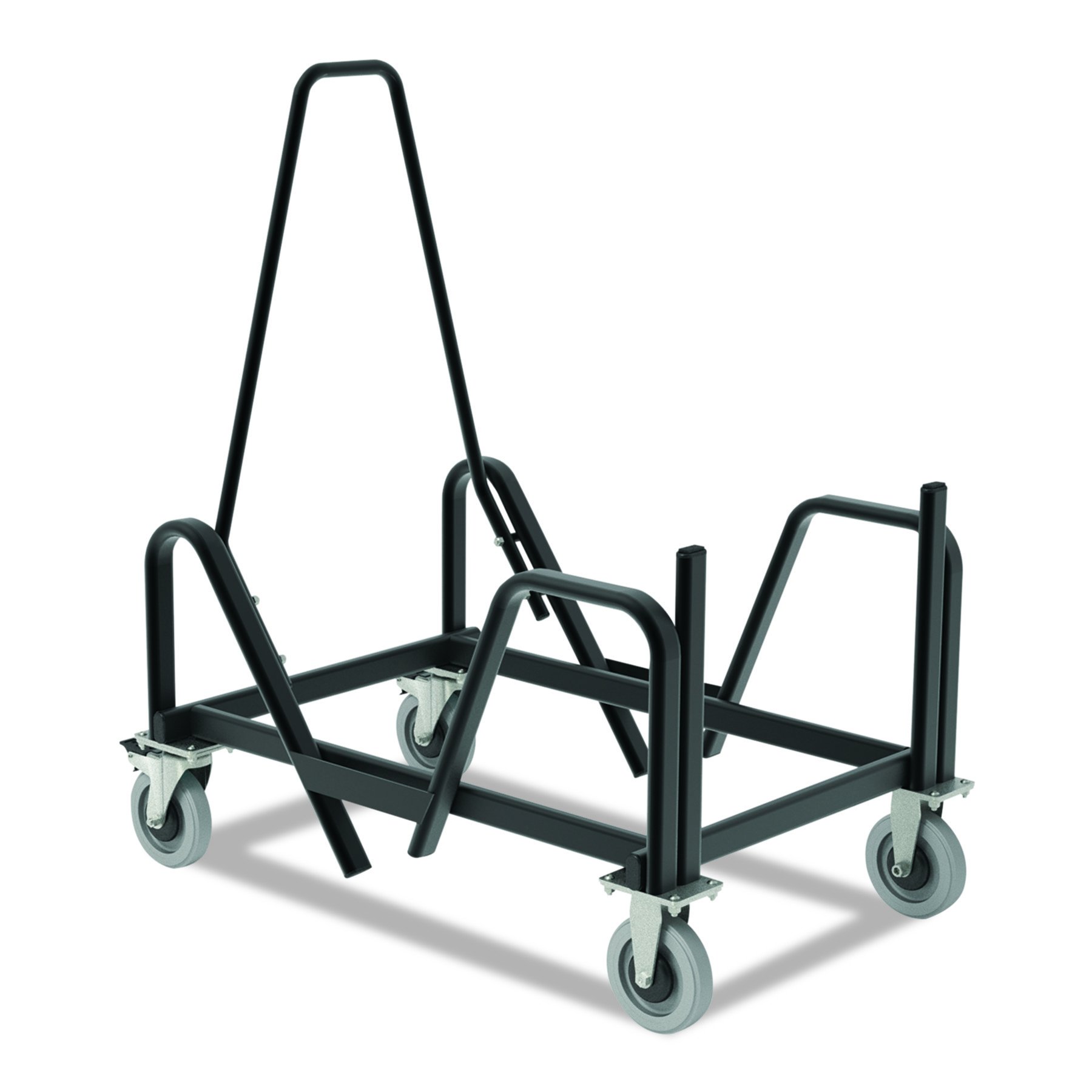 HON Motivate Seating Cart High-Density Stacking Chairs, 21-3/8 x 34-1/4 x 36-5/8,Blk