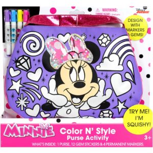 disney minnie mouse color n style fashion purse