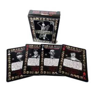 serial killer cards 54 unique american serial killer playing cards