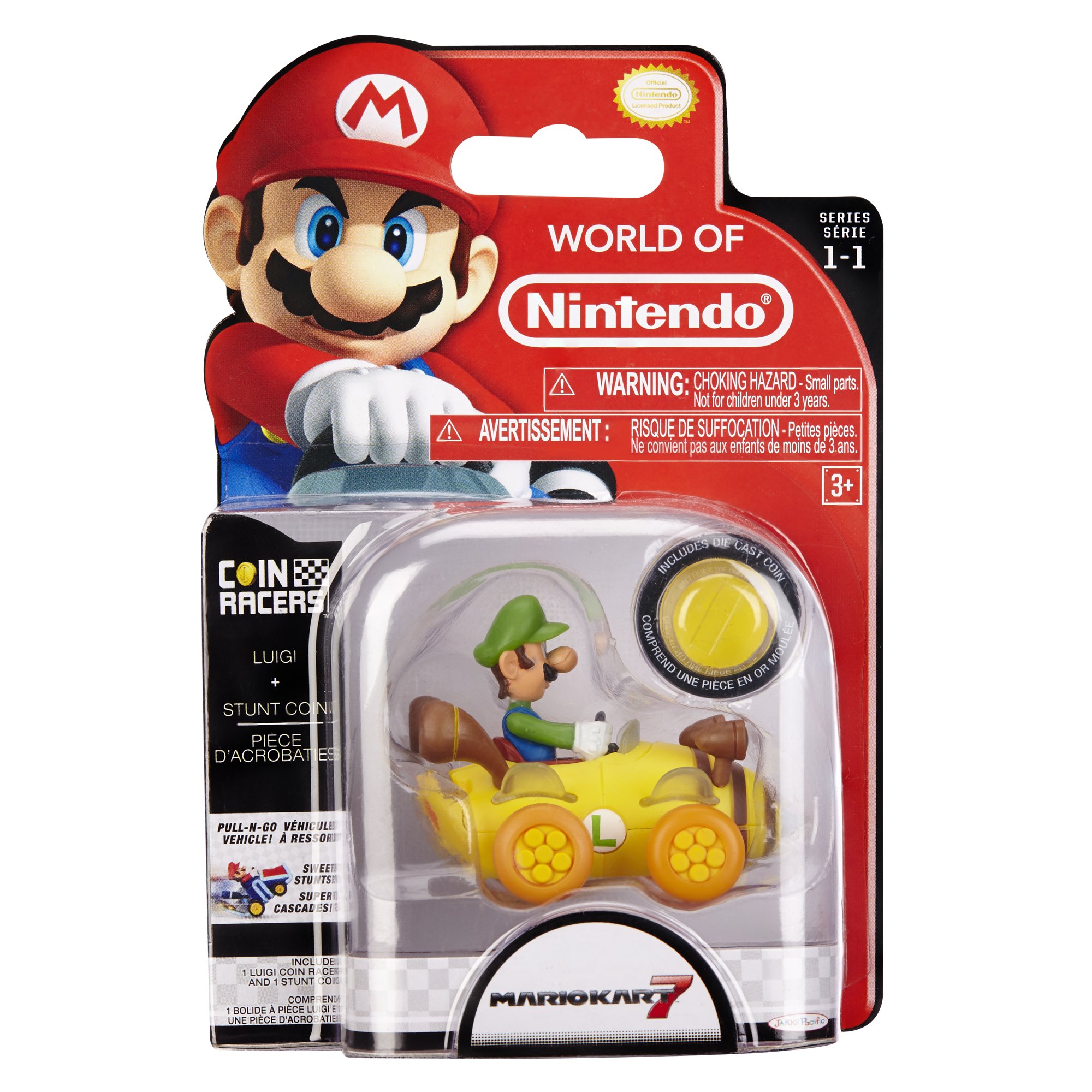 NINTENDO Super Mario Crasher Wave 1: Luigi Playset