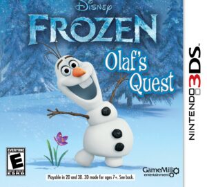 frozen: olaf's quest - nintendo 3ds