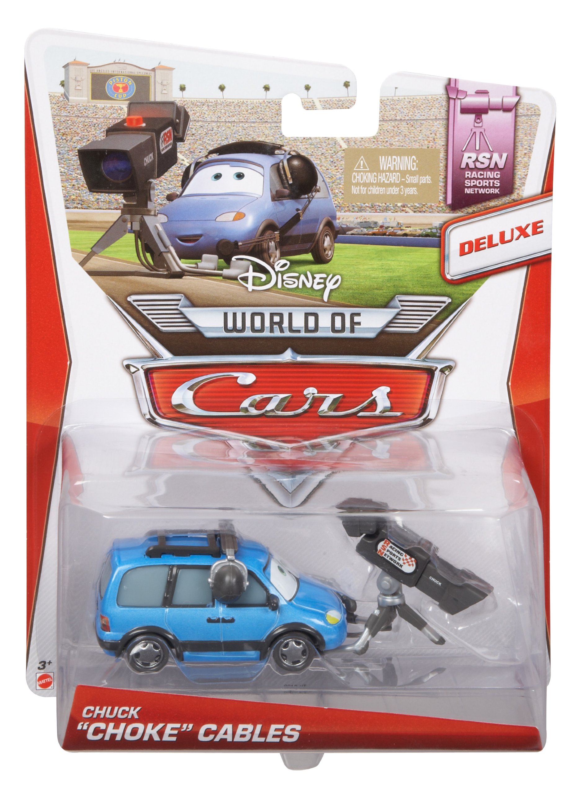 Disney Cars Toys Oversized Chuck Choke Cables with Camera Vehicle