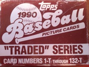 1990 topps traded set - factory sealed