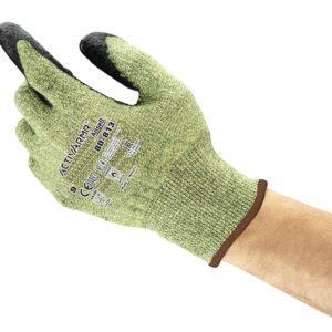 Ansell PowerFlex 80-813 DuPont Kevlar Special Purpose Glove with Knitwrist, Flame/Cut Resistance, Size 10 (Pack of 12 Pair)