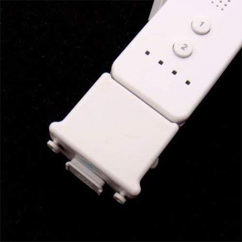 OSTENT Motionplus Motion Plus + Silicone Case for Nintendo Wii Remote Controller Game Color White