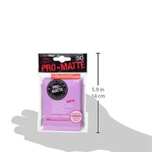 Ultra Pro 50ct Pro-Matte Pink Standard Deck Protectors