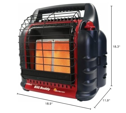 Mr. Heater Big Buddy Indoor/Outdoor Portable Propane Heater