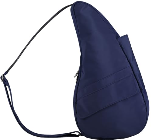 AmeriBag Classic Healthy Back Bag Tote Microfiber Small (Navy)