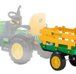 Peg Perego John Deere Stakeside Trailer Ride On, Green