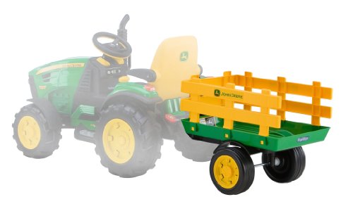 Peg Perego John Deere Stakeside Trailer Ride On, Green