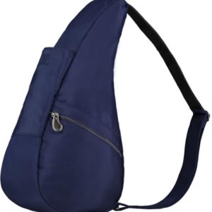 AmeriBag Classic Healthy Back Bag Tote Microfiber Small (Navy)