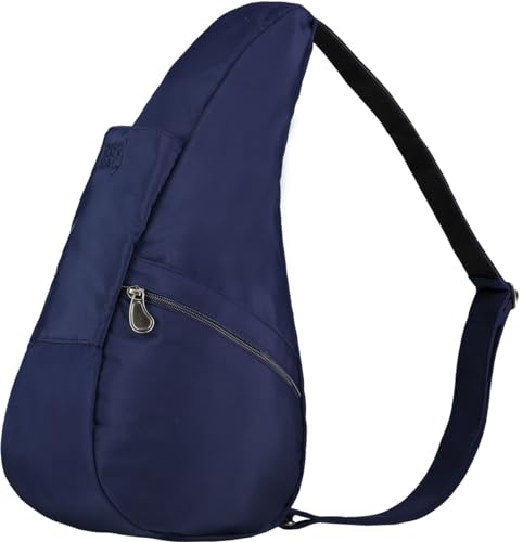 AmeriBag Classic Healthy Back Bag Tote Microfiber Small (Navy)