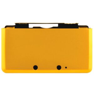 ostent anti-shock hard aluminum metal box cover case shell for nintendo 3ds console color red