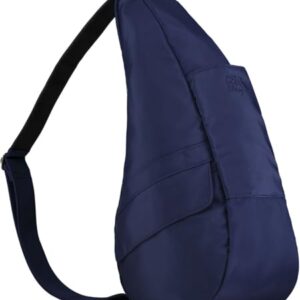 AmeriBag Classic Healthy Back Bag Tote Microfiber Small (Navy)